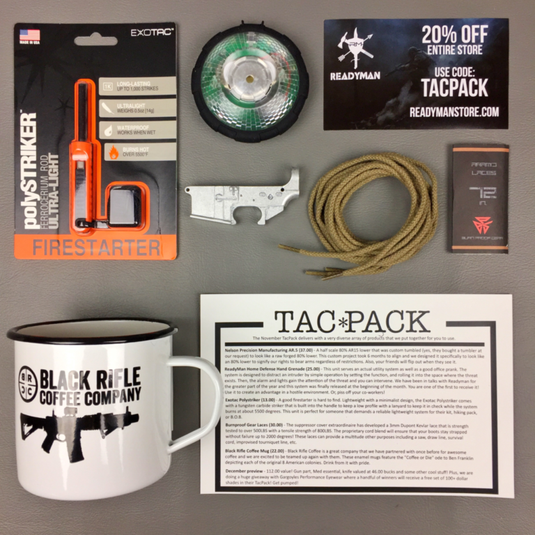 November TacPac Unboxing - Tactical Sh*t