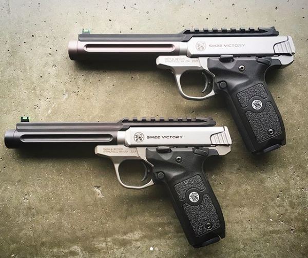 Ridge-Lite Barrel Upgrade for the Smith & Wesson SW22 Victory Pistol ...