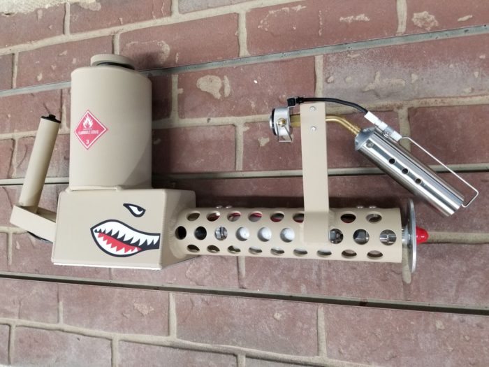 Flame Thrower Dressed in the Battle Fields Most Popular COLOR ...