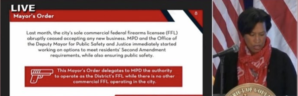In Attempt To Avoid Lawsuit, DC Says Police Now Acting As FFL ...